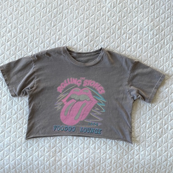the Rolling Stones | Tops | Rolling Stones Crop Top | Poshmark